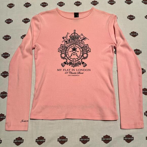 Victoria's Secret | Tops | Y2k Early 200s Affliction Pink | Poshmark